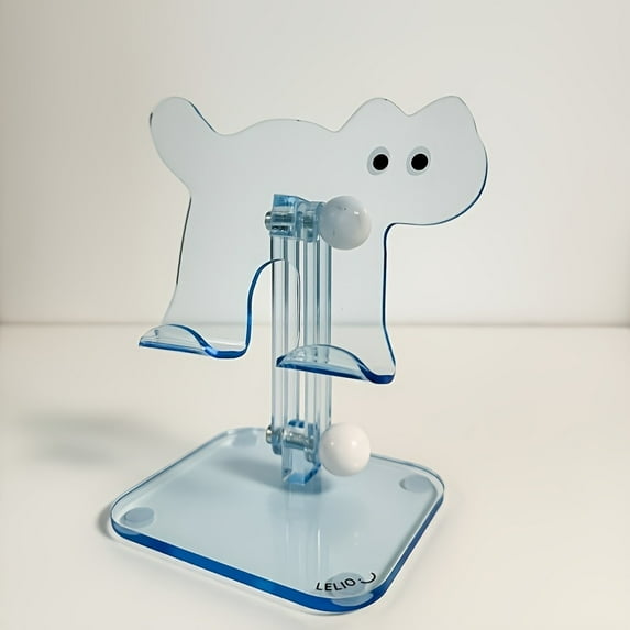 Cute Cartoon Cat Tablet Holder Adjustable Acrylic Lazy Desktop Design ...