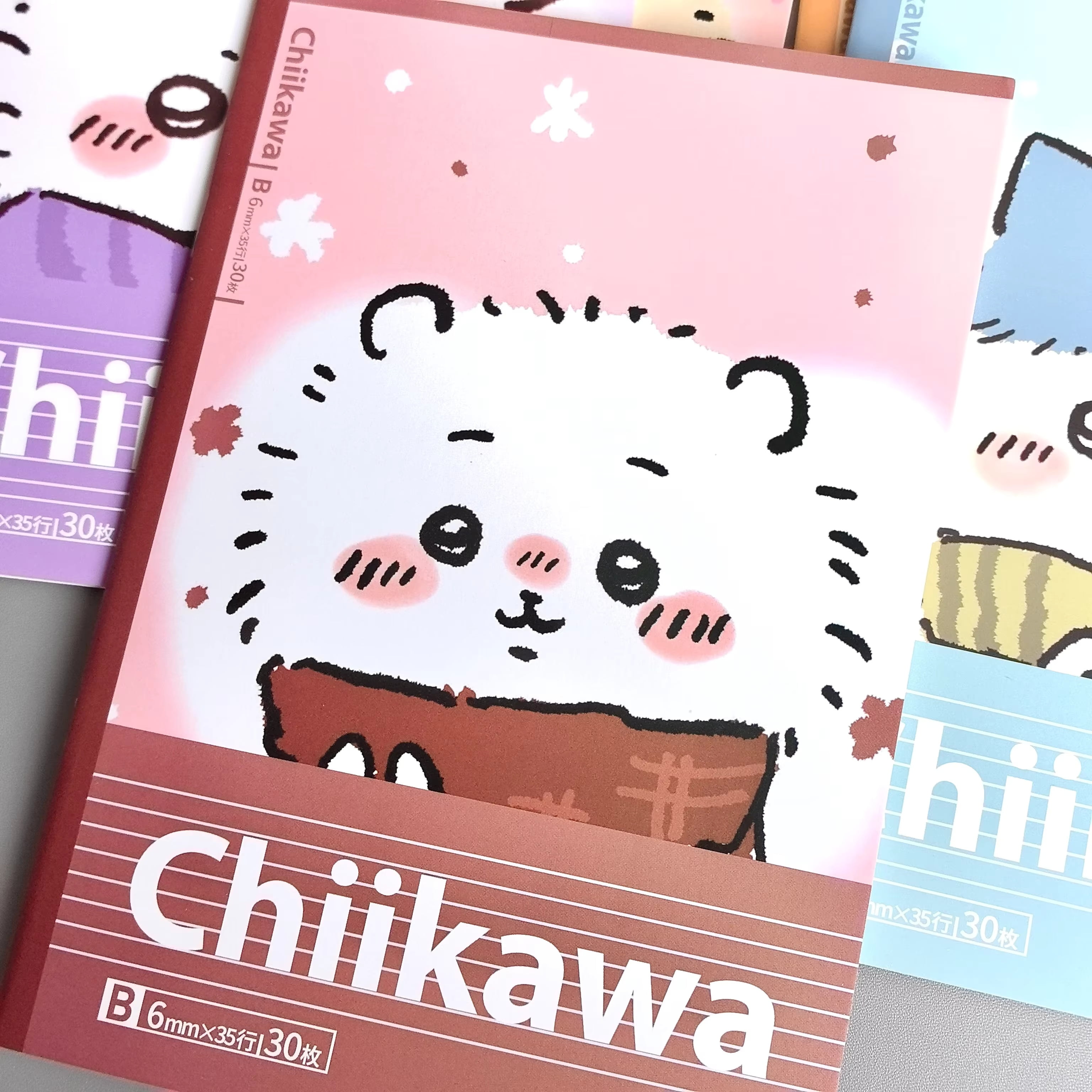 Cute Cartoon Chiikawa Notebook B5 Homework Lined Notebook Soft Surface ...
