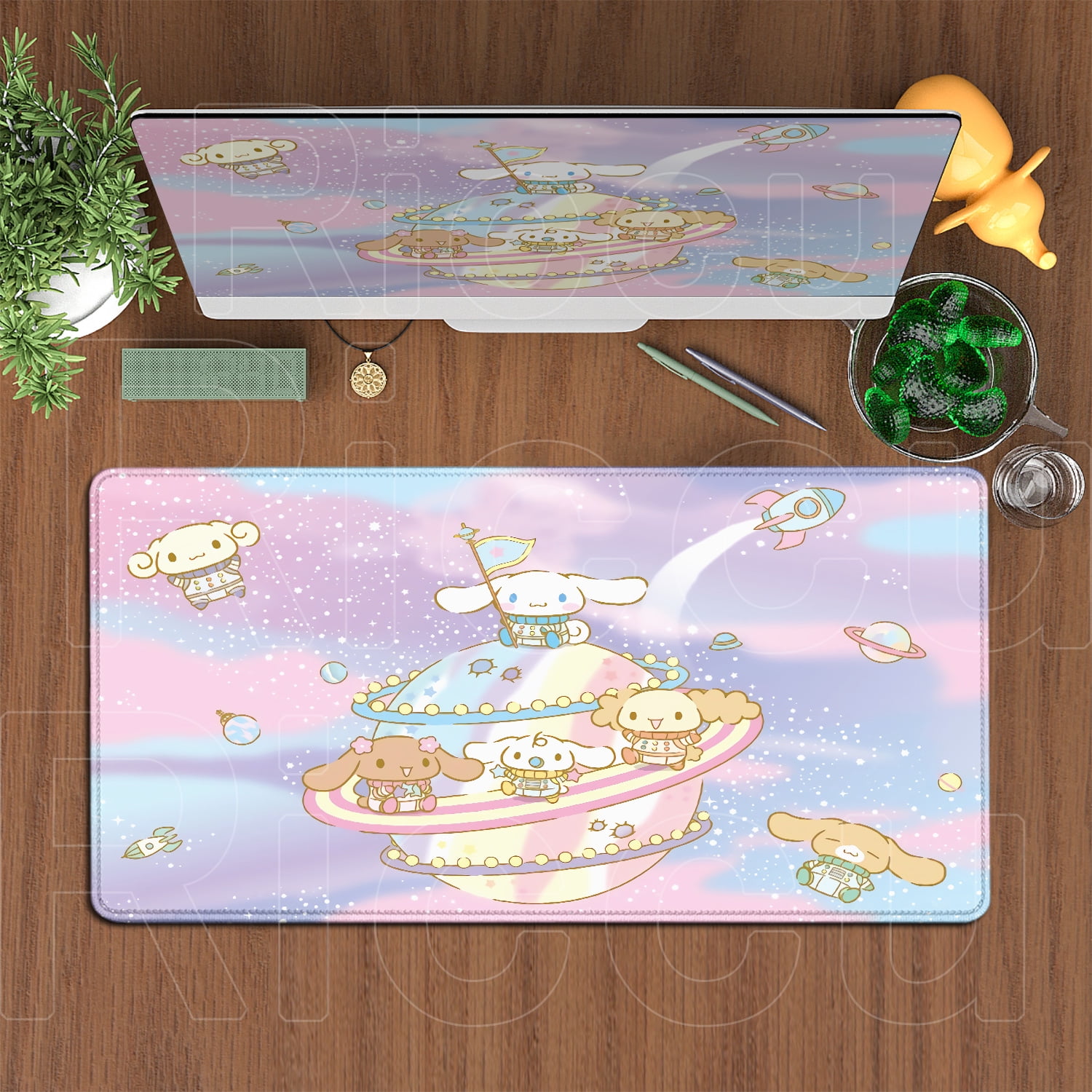 Cute Cartoon Cinnamoroll Mouse Pad Desk Mats Rug Gift - Walmart.com