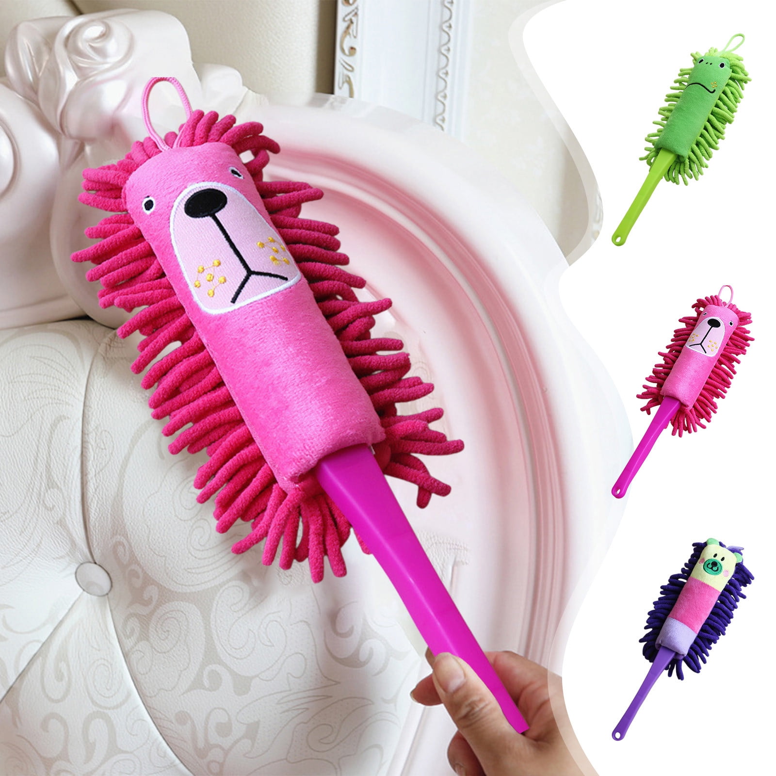 Cute Cartoon Cleaning Duster Brush | Soft Microfiber Fine Fiber Fluff ...