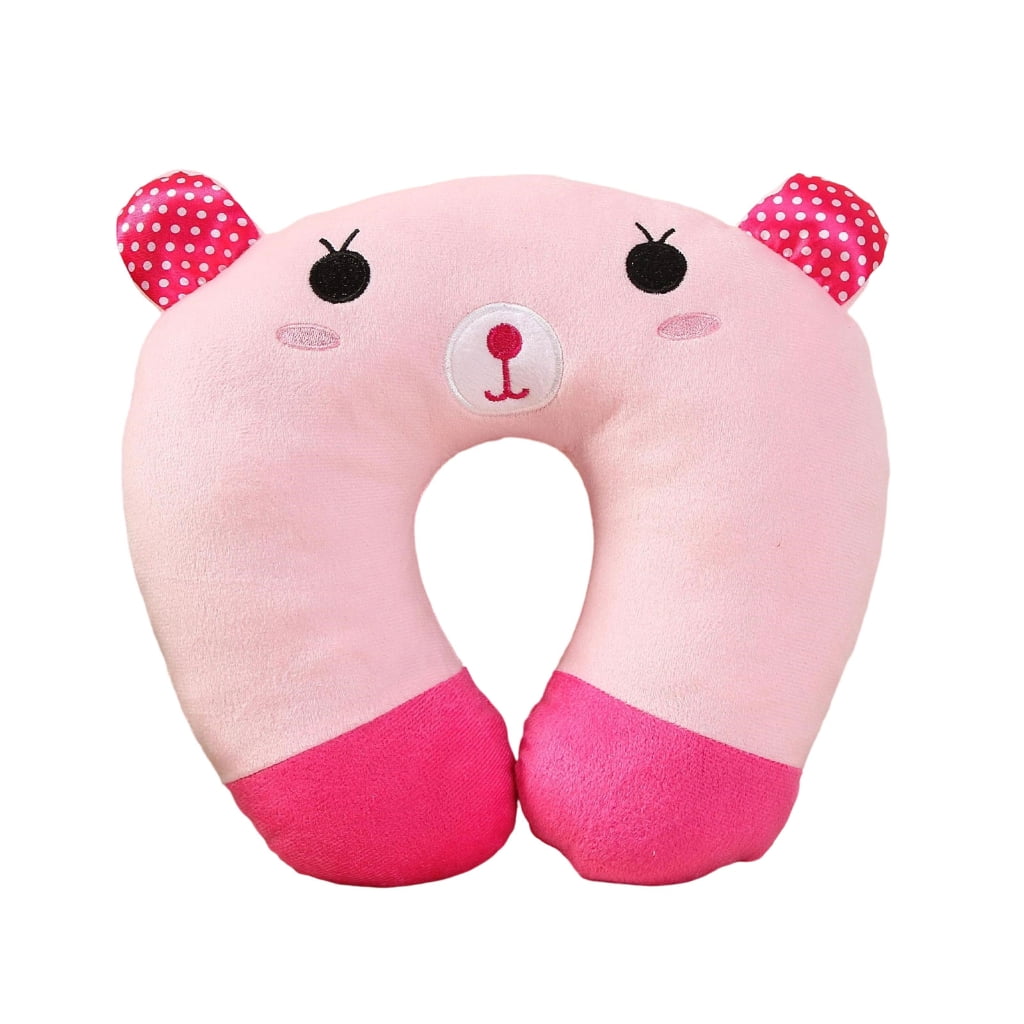 Cute Cartoon Design Neck Support Pillow Portable U Shape Headrest ...