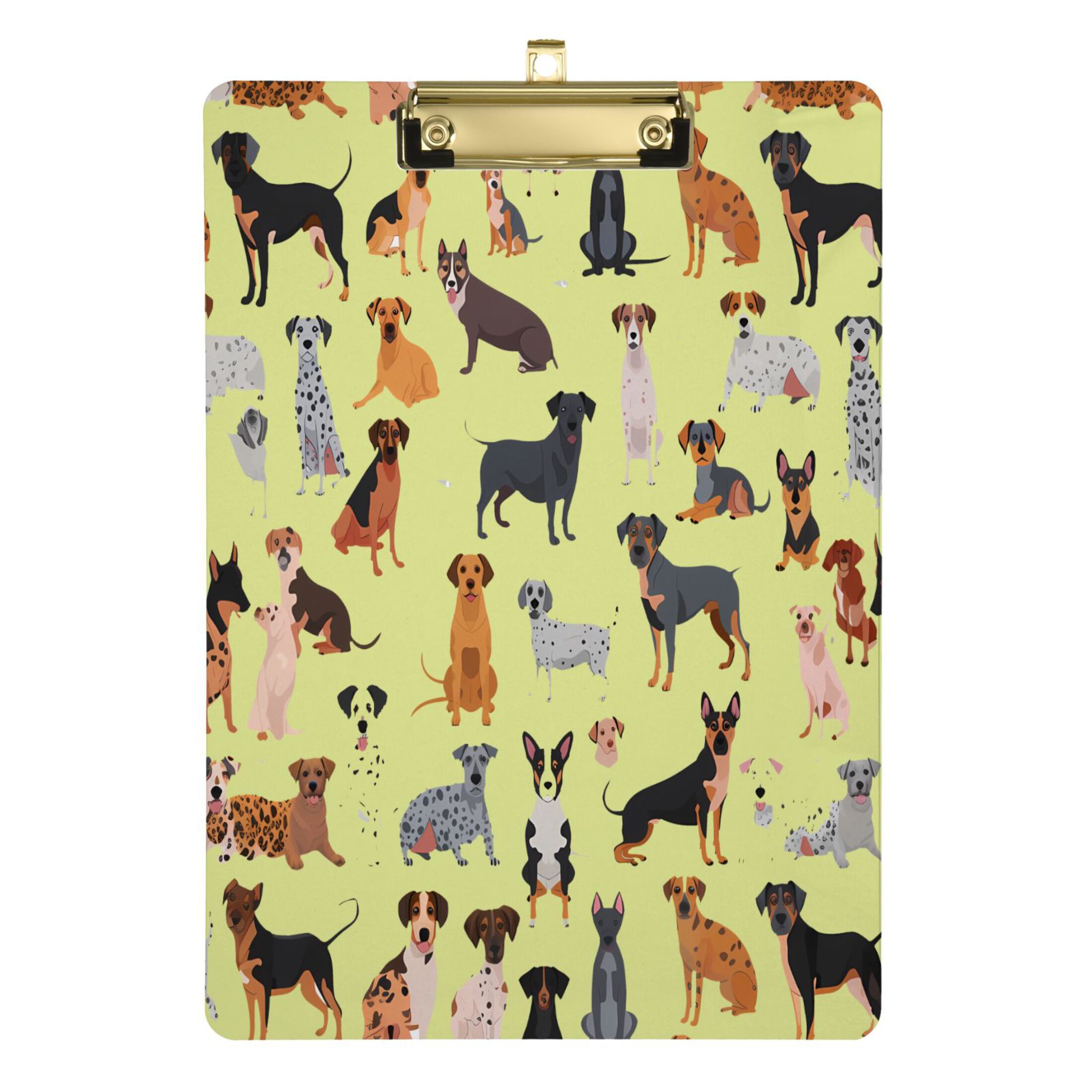 Cute Cartoon Difference Dogs Acrylic Clipboards A4 Standard Letter Size ...