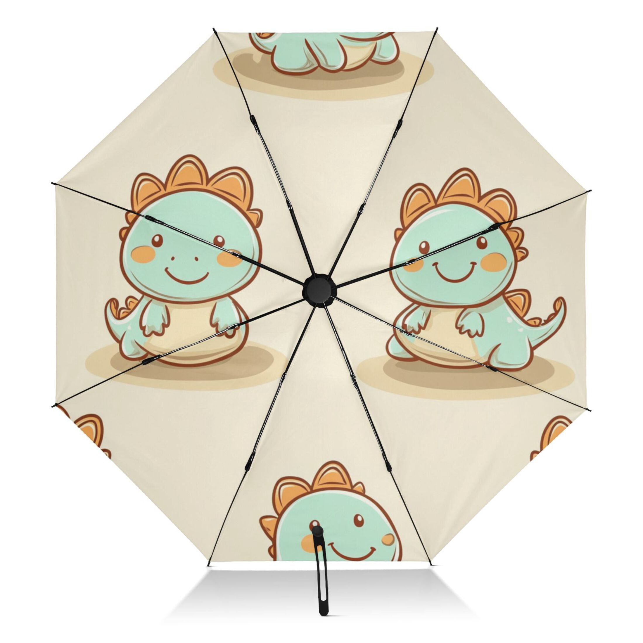 Cute Cartoon Dinosaurs Pattern Extra Large Automatic Umbrella, UV ...