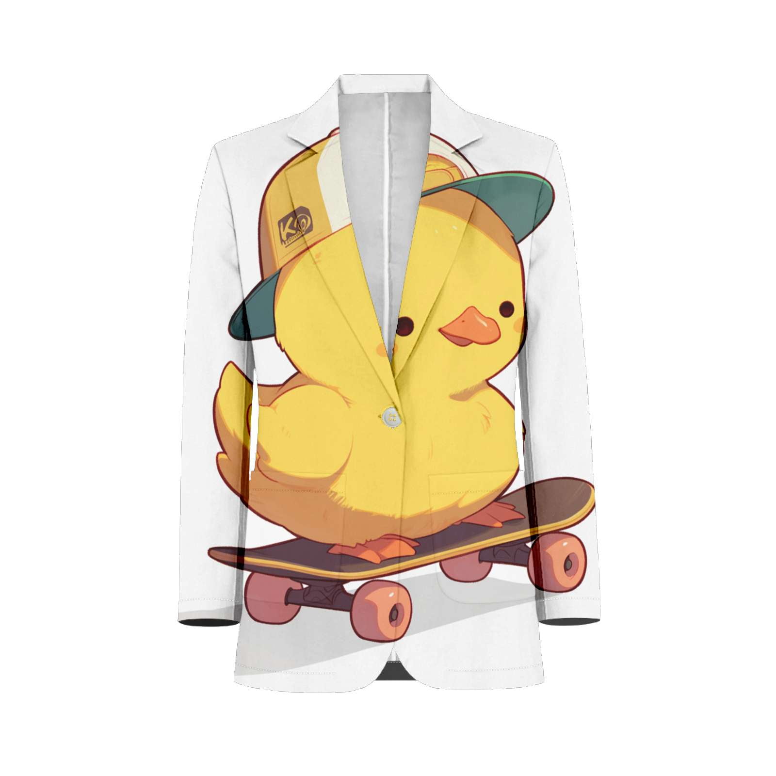 Cute Cartoon Duck Men Blazers Slim Clothing Summer Jacket Man Oversize ...