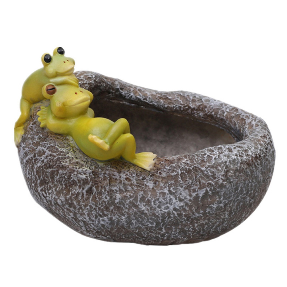 Cute Cartoon Flower Pot Animal Shaped Resin Garden Flower Pot Home ...