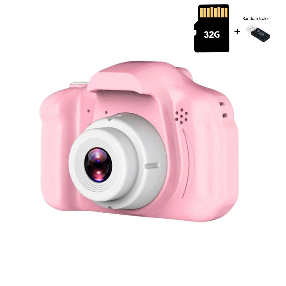 Cute Cartoon Full HD Video Digital Camera Instant Mini Camera Children ...