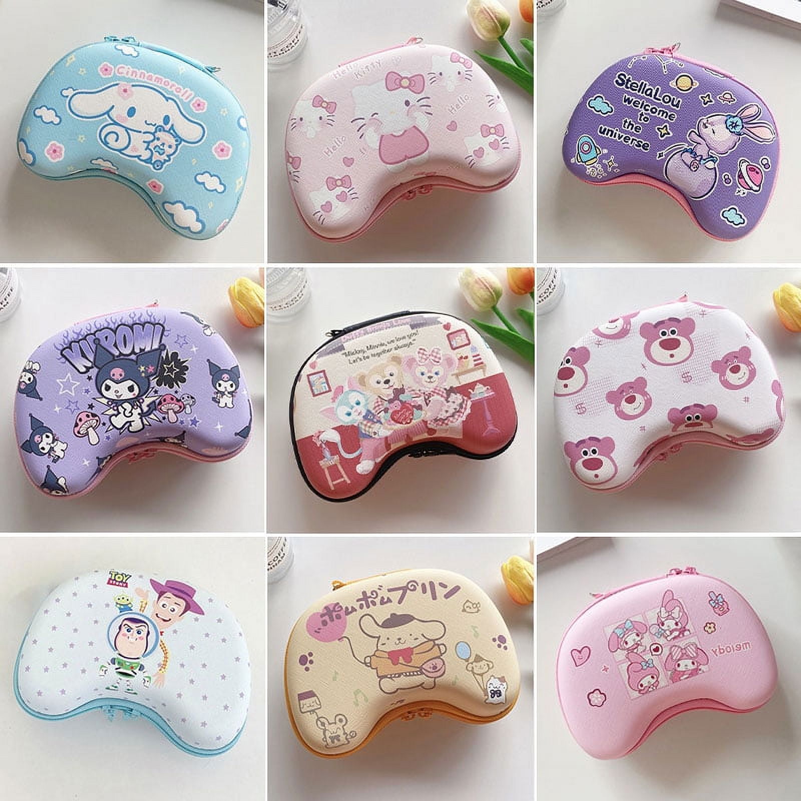 Cute Cartoon Game Controller Storage Bag For PS5 PS4 For Xbox Switch ...