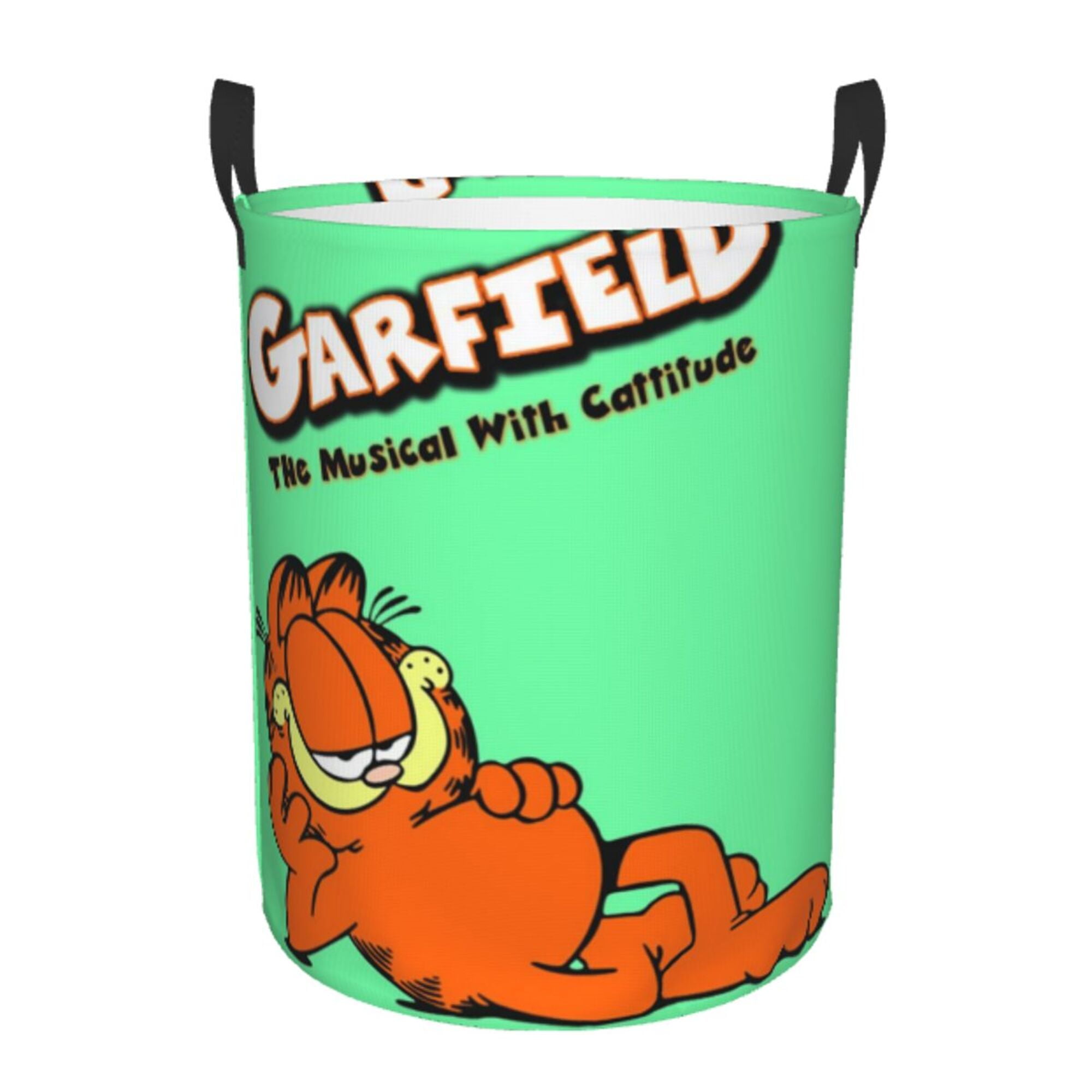 Cute Cartoon Garfield Collapsible Laundry Basket Laundry Hamper with ...