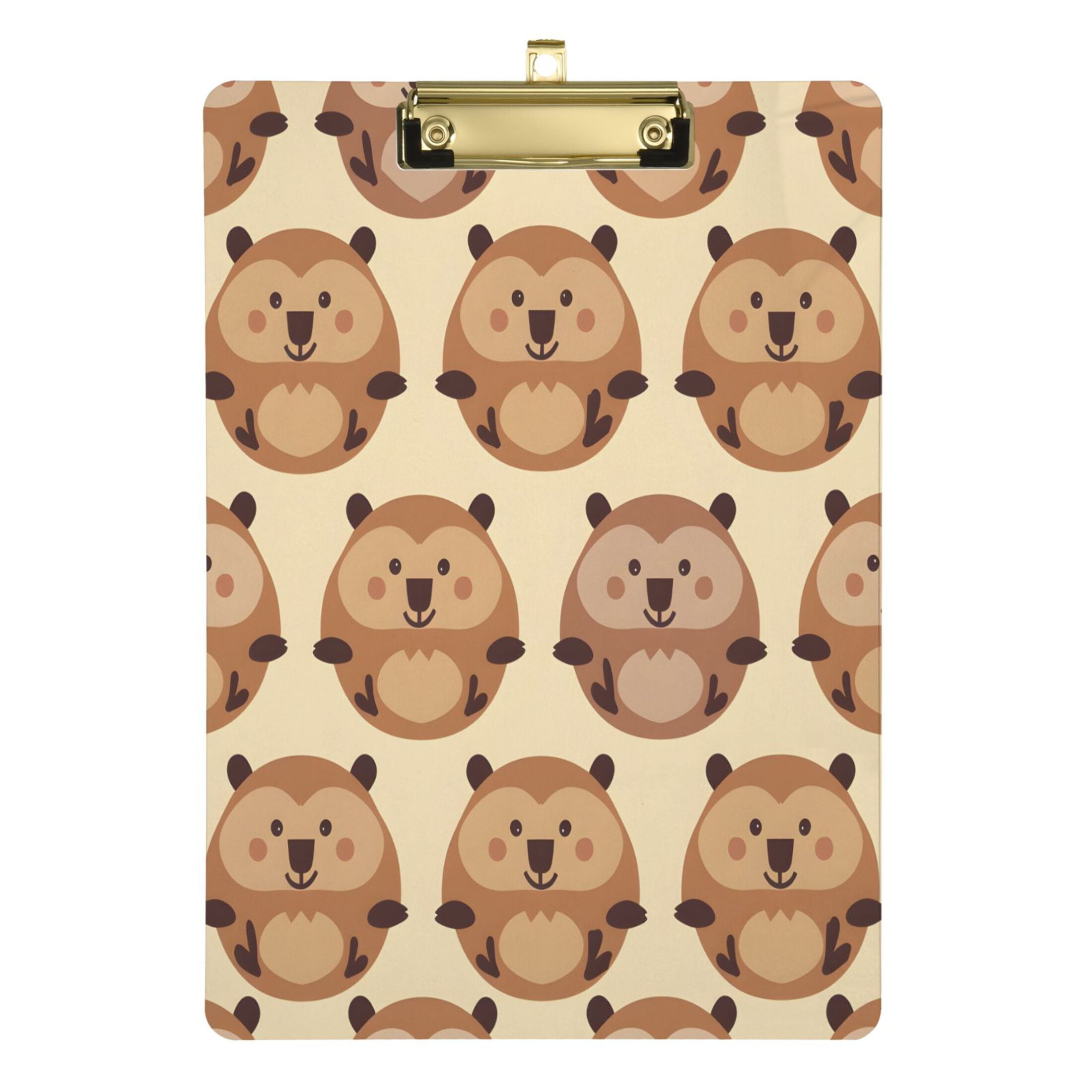 Cute Cartoon Groundhog Acrylic Clipboards A4 Standard Letter Size ...