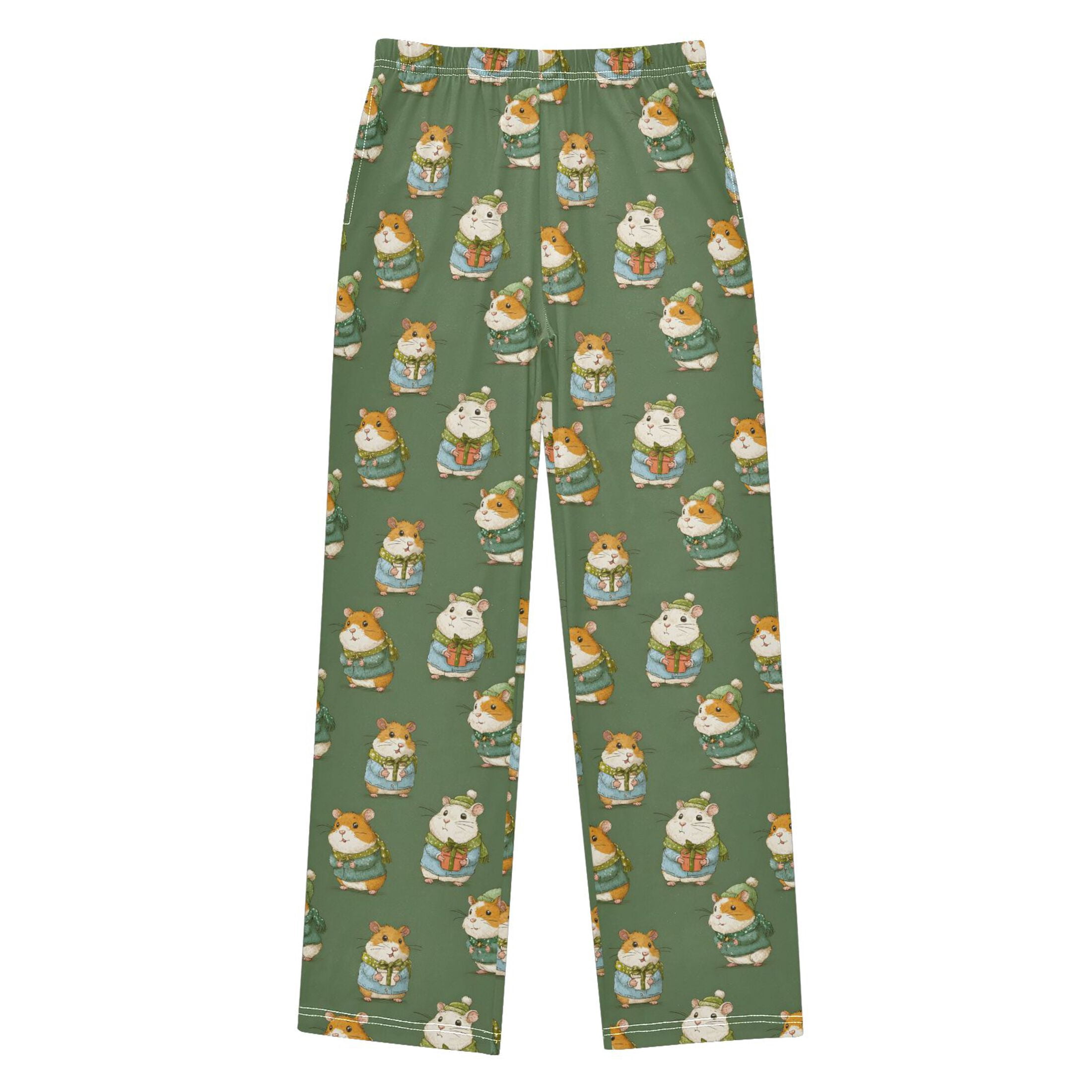 Cute Cartoon Hamsters in Chris Pajama Pants Soft and Lightweight ...