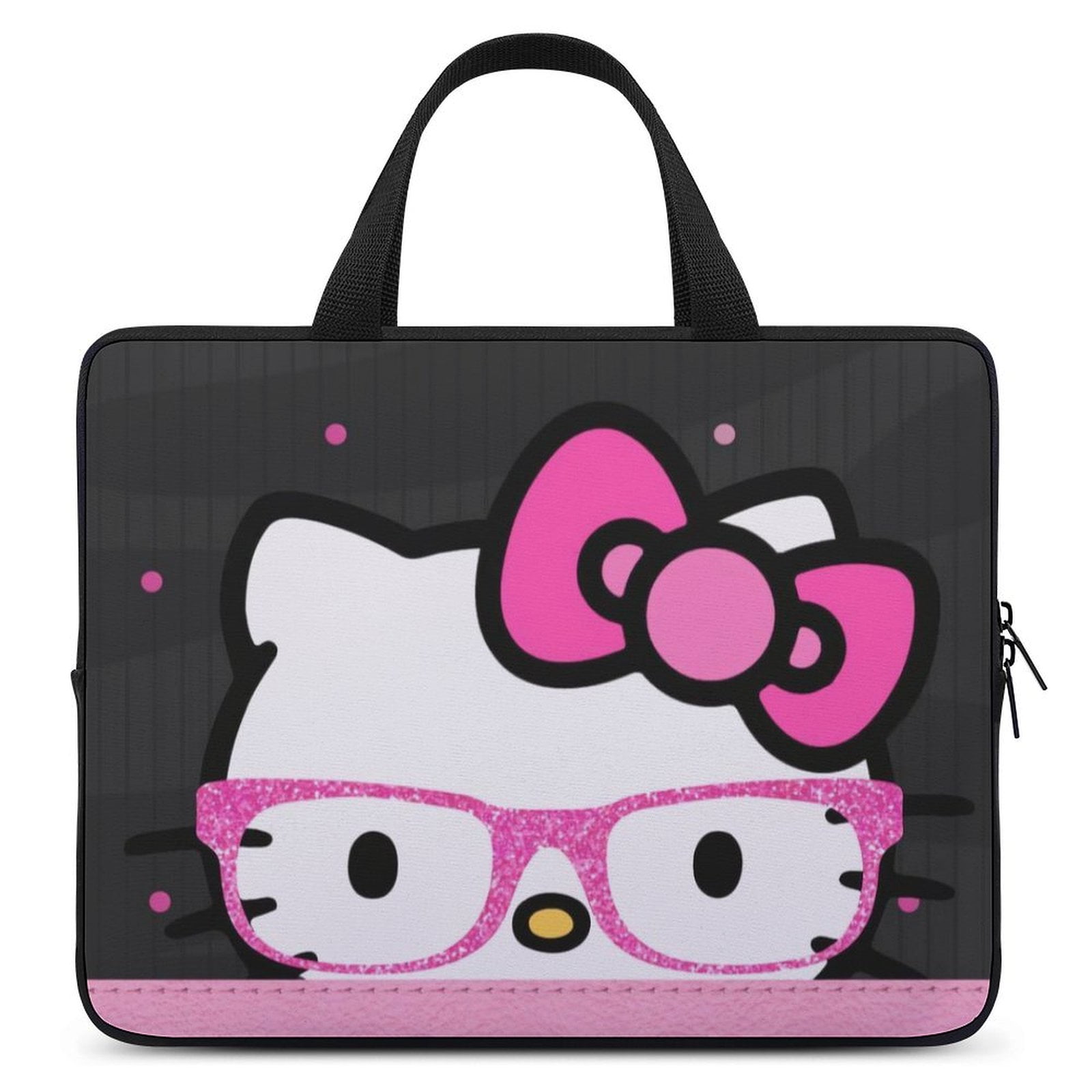 Cute Cartoon Hello Kitty 12 Inch Laptop Bag,Expandable Computer Bag ...
