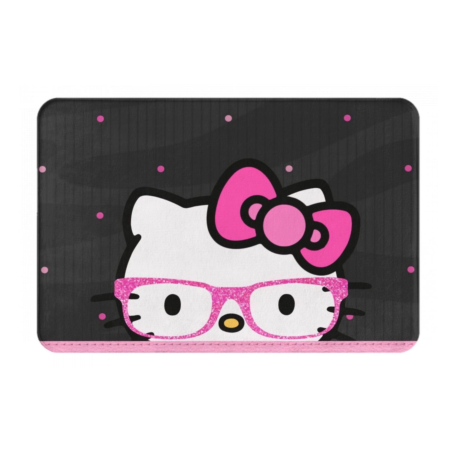 Cute Cartoon Hello-Kitty Bath Mat 16x24in,Bathroom Rugs,Kitchen Rugs ...