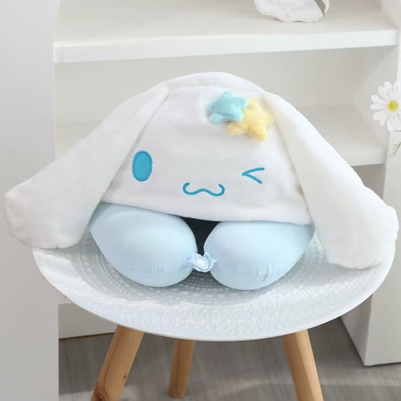 Cute Cartoon Kitty Cat Kuromi My Melody Hooded Blackout Memory Foam Ice ...