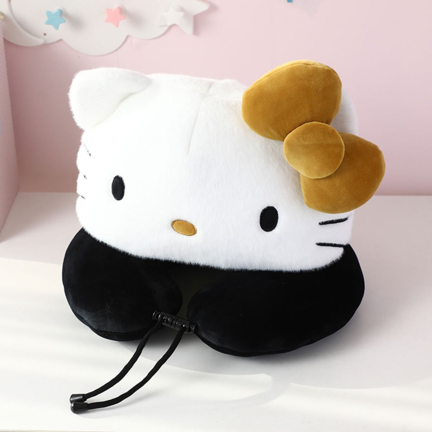 Cute Cartoon Kitty Cat Kuromi My Melody Hooded Blackout Memory Foam Ice ...