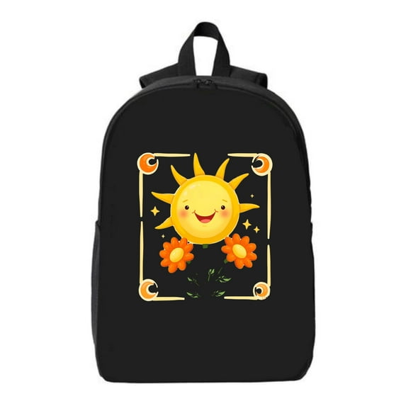 Cute Cartoon Laptop Backpack for 15 " Laptop & iPad - Smiling Sun ...