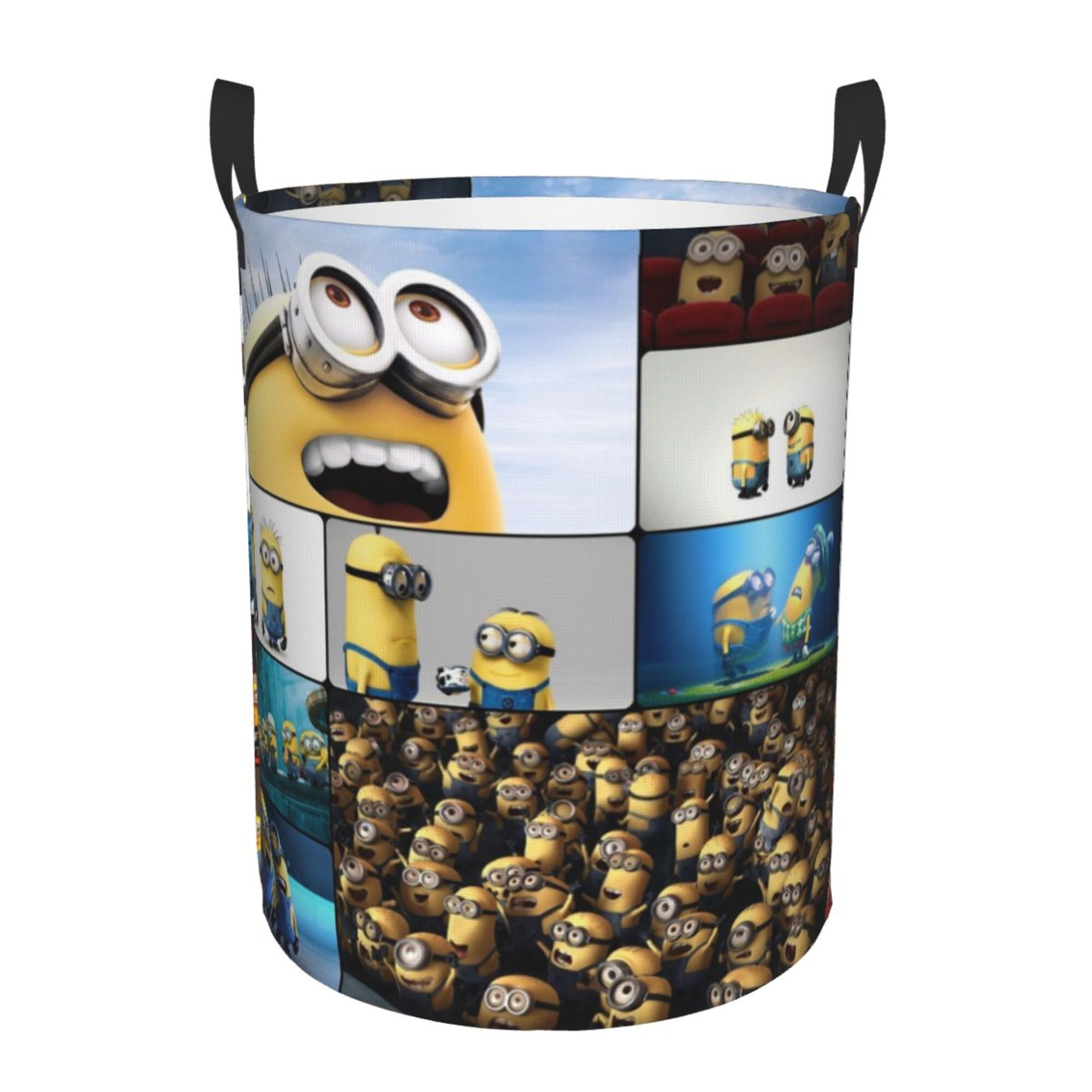 Cute Cartoon Large Laundry Minions Basket Durable Oxford Fabric ...