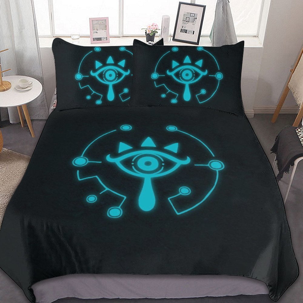 Cute Cartoon Legend Of Zelda Bedding Set Full Size Duvet Cover Set for ...