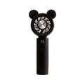 Cute Cartoon Mini Fan, Black, Smart Digital Display Handheld Fan with ...