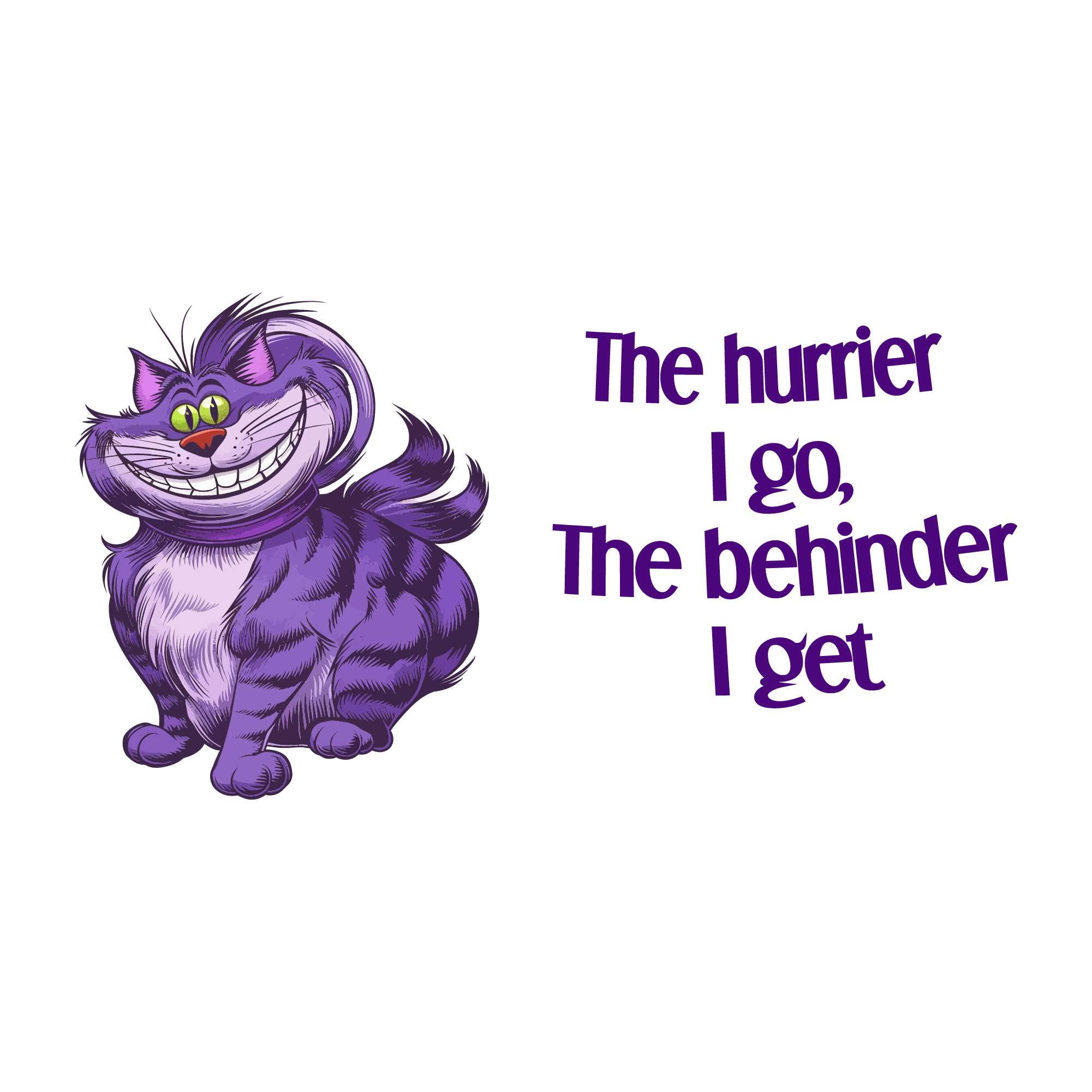 Cute Cartoon Mischievous Cat Mad Hatter Cheshire Cat Alice in ...