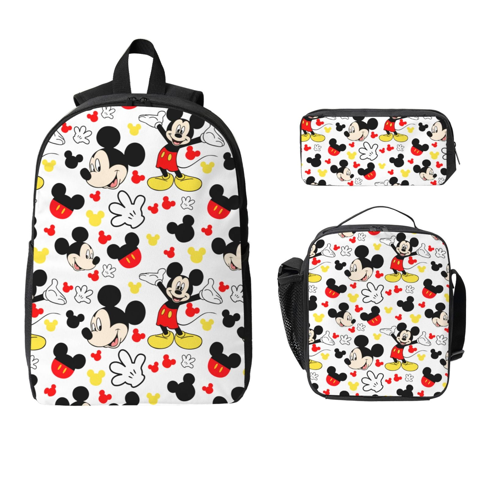 Cute Cartoon Mouse Backpack 17 Inches Large Capacity Backpacks with ...