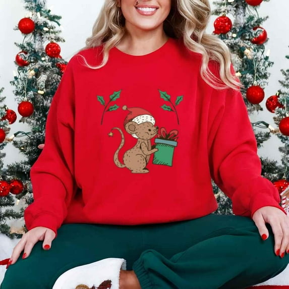 Cute Cartoon Mouse Pet Rodent Cheese Lover Fun Novelty Graphic ...