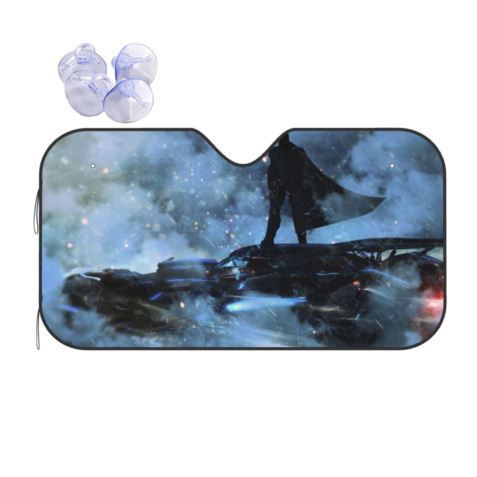 Cute Cartoon Movie Hero Batman Folding Car Visor Front Window, Car ...