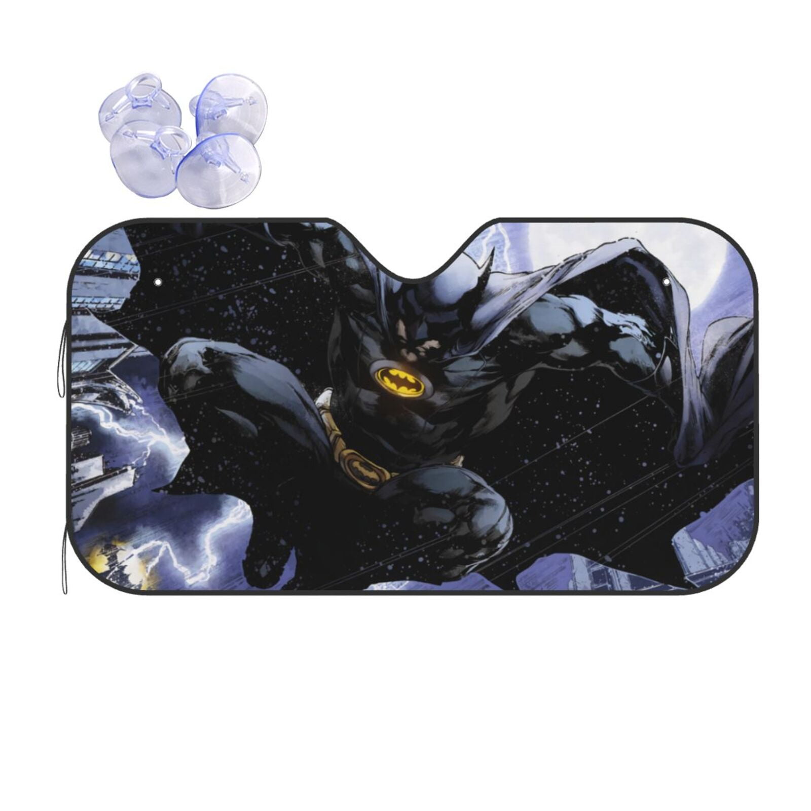 Cute Cartoon Movie Hero Batman Folding Car Visor Front Window, Car ...