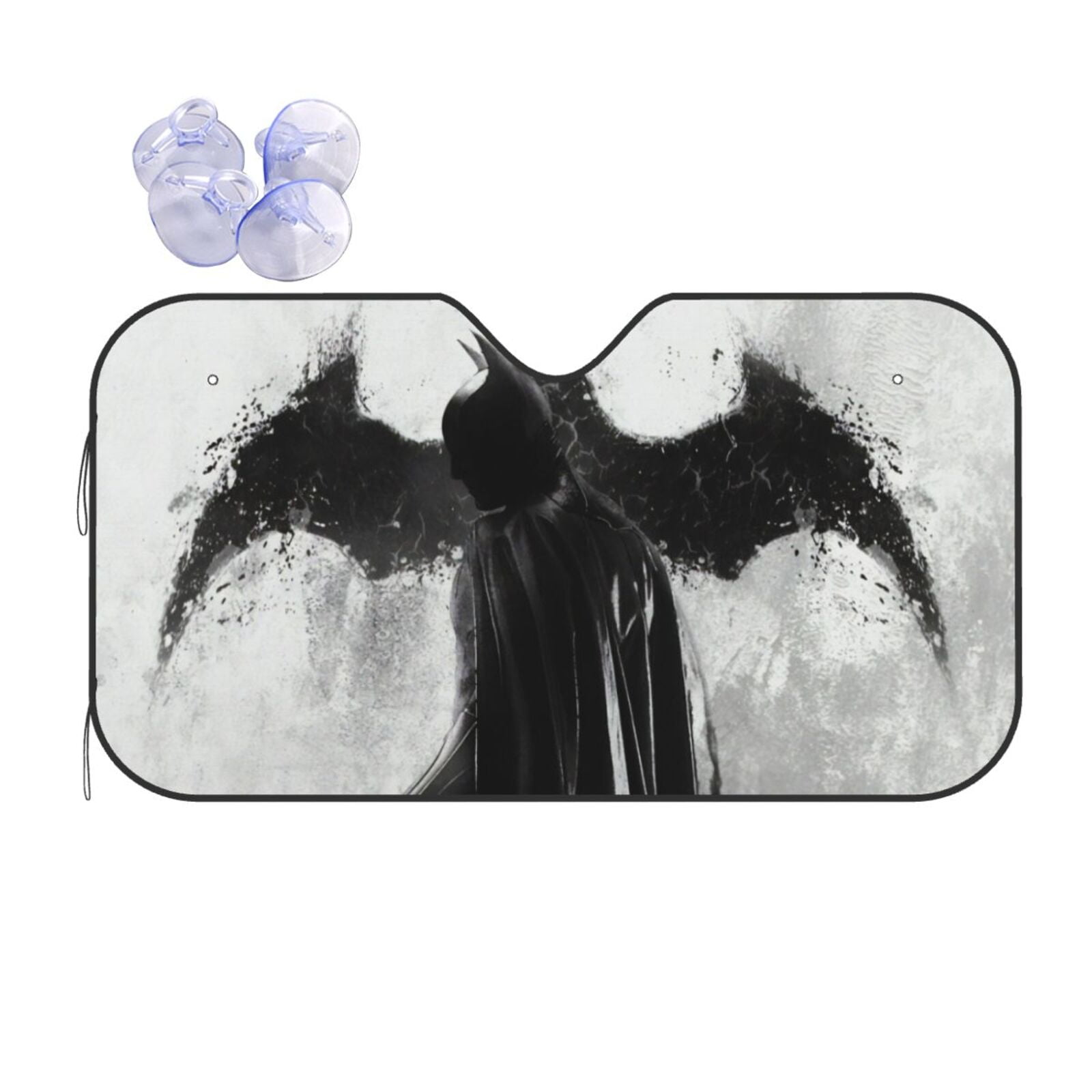 Cute Cartoon Movie Hero Batman Folding Car Visor Front Window, Car ...