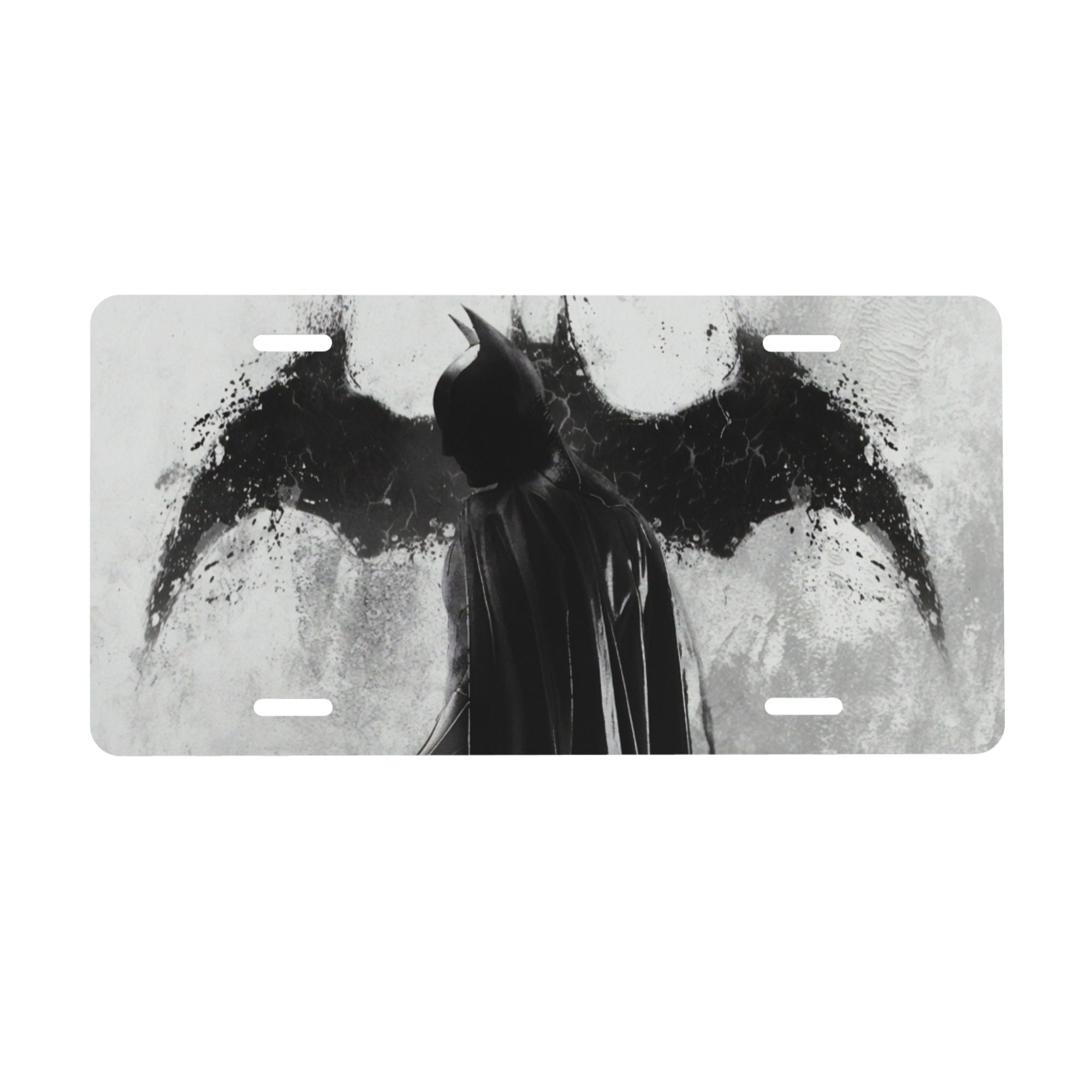 Cute Cartoon Movie Hero Batman Printed License Plate Auto Car Tag ...