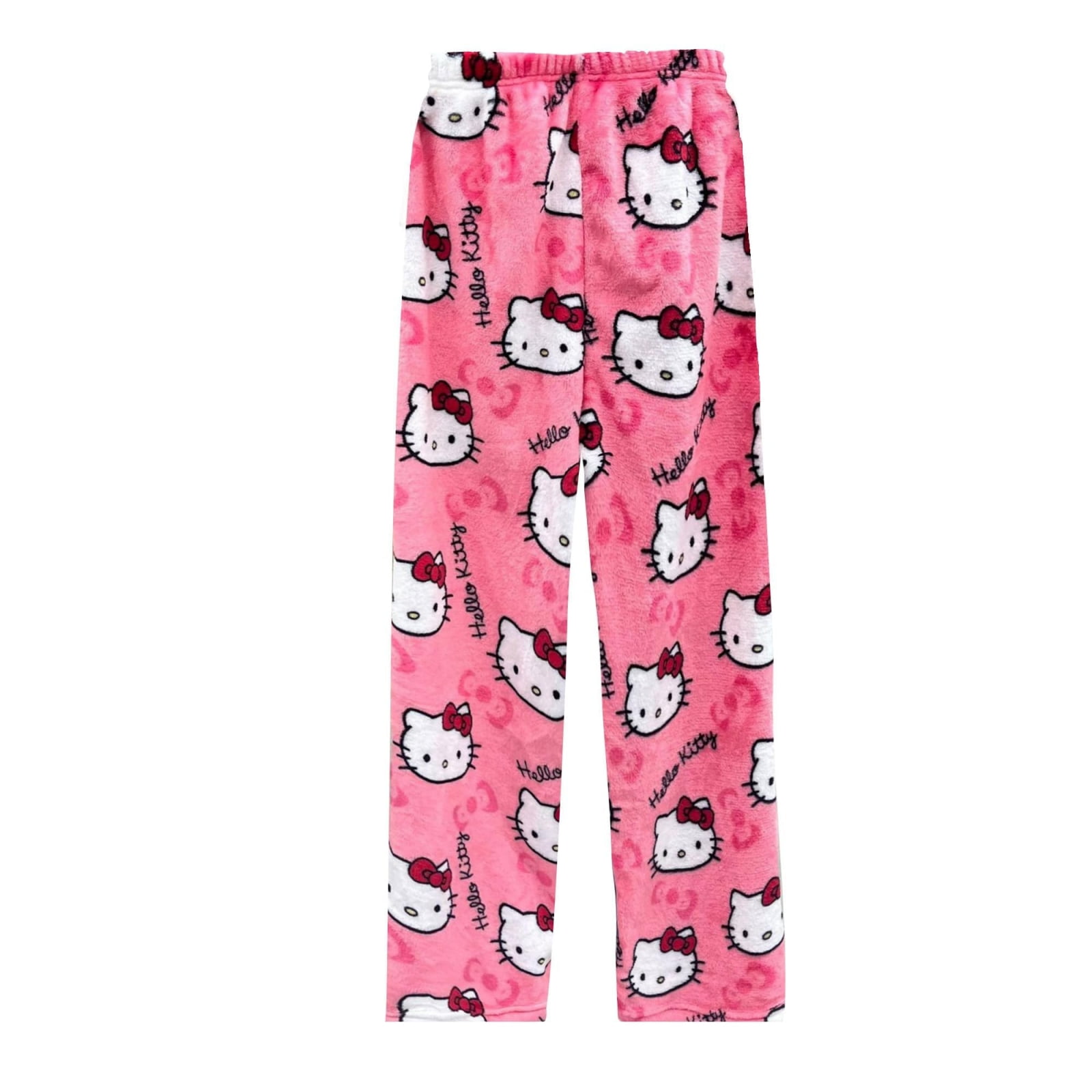 Cute Cartoon Pajama Pants for Women, Plush Pj Pants, Halloween ...