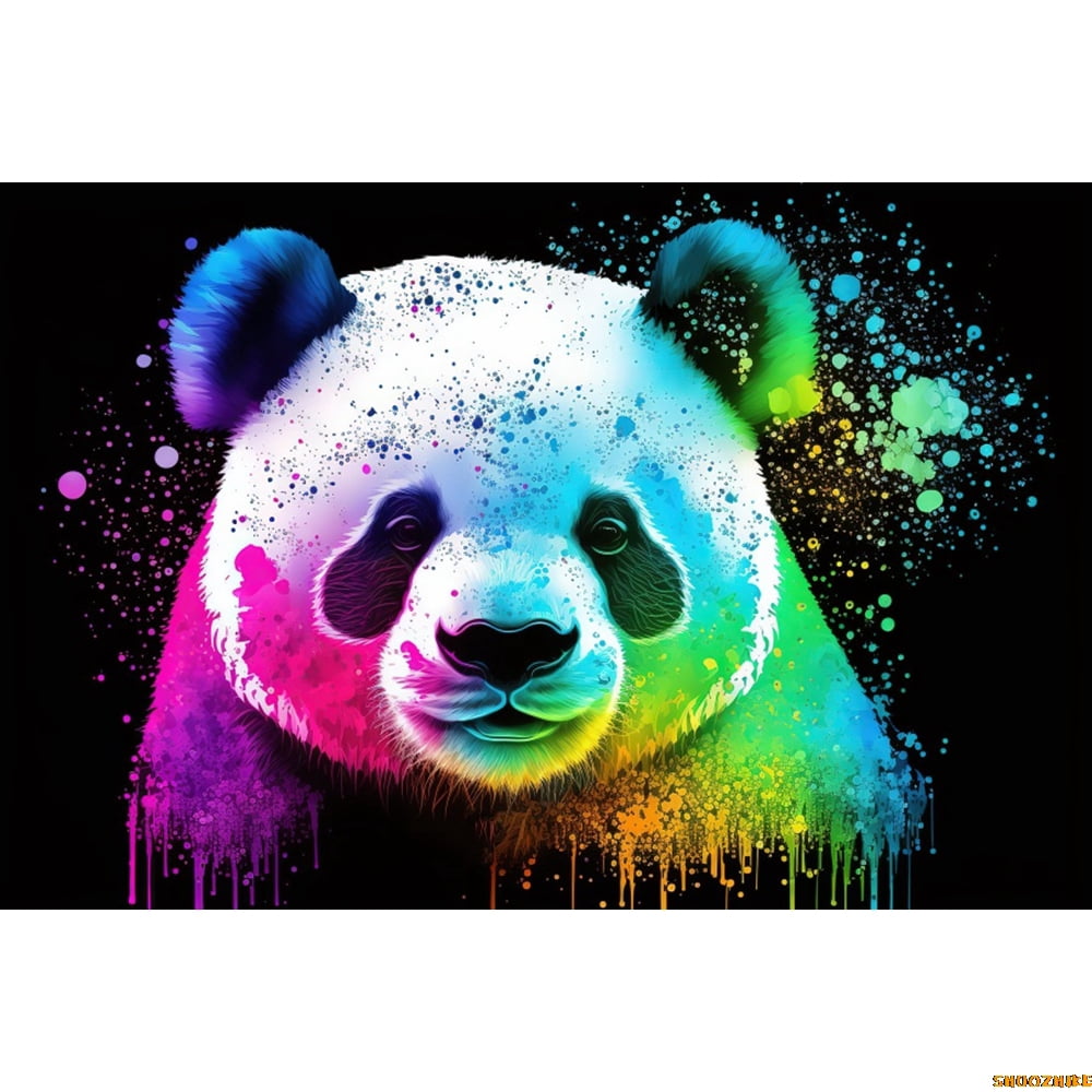 Cute Cartoon Panda Backdrop Bamboo Flowers Panda Banner for Baby Shower ...