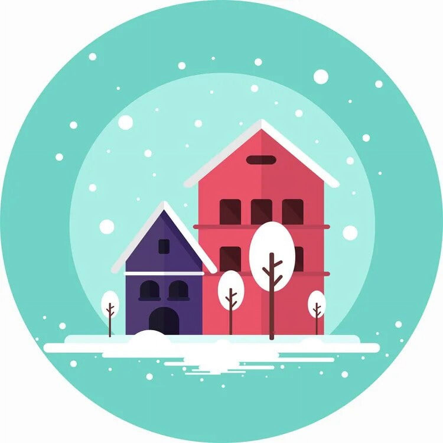 Cute Cartoon Pattern Round Carpet Living Room Bedroom Carpet Simple ...