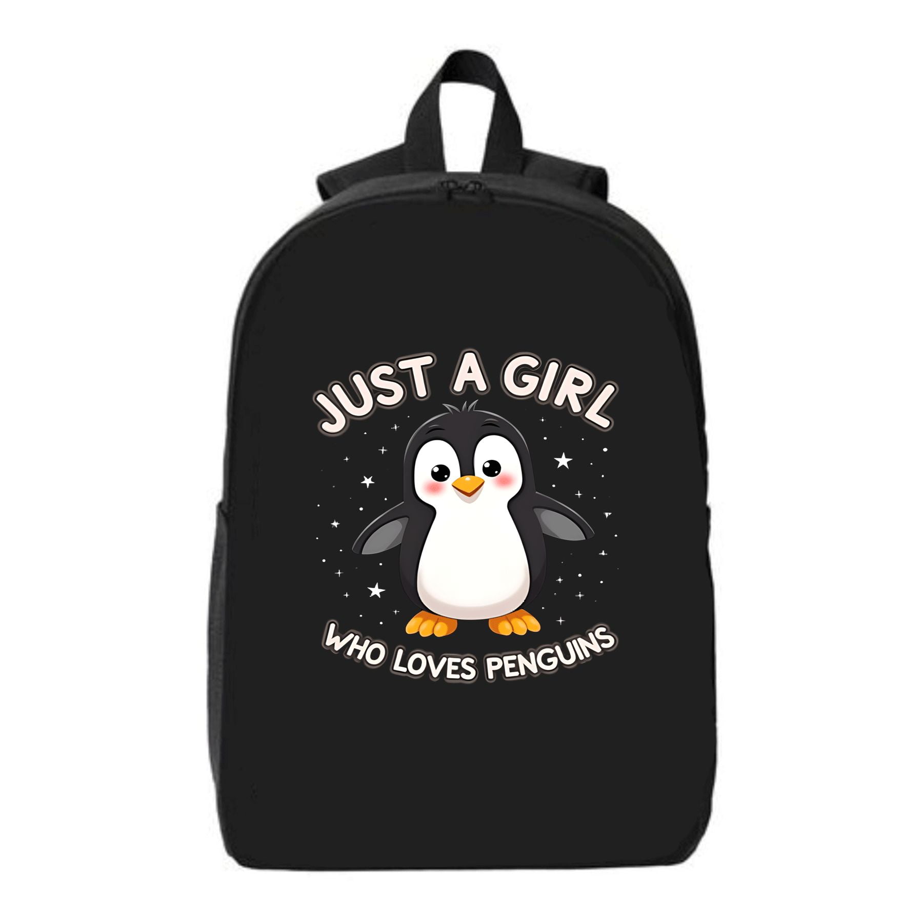 Cute Cartoon Penguin Design Laptop Backpack - Fits 15 " Laptop & iPad ...