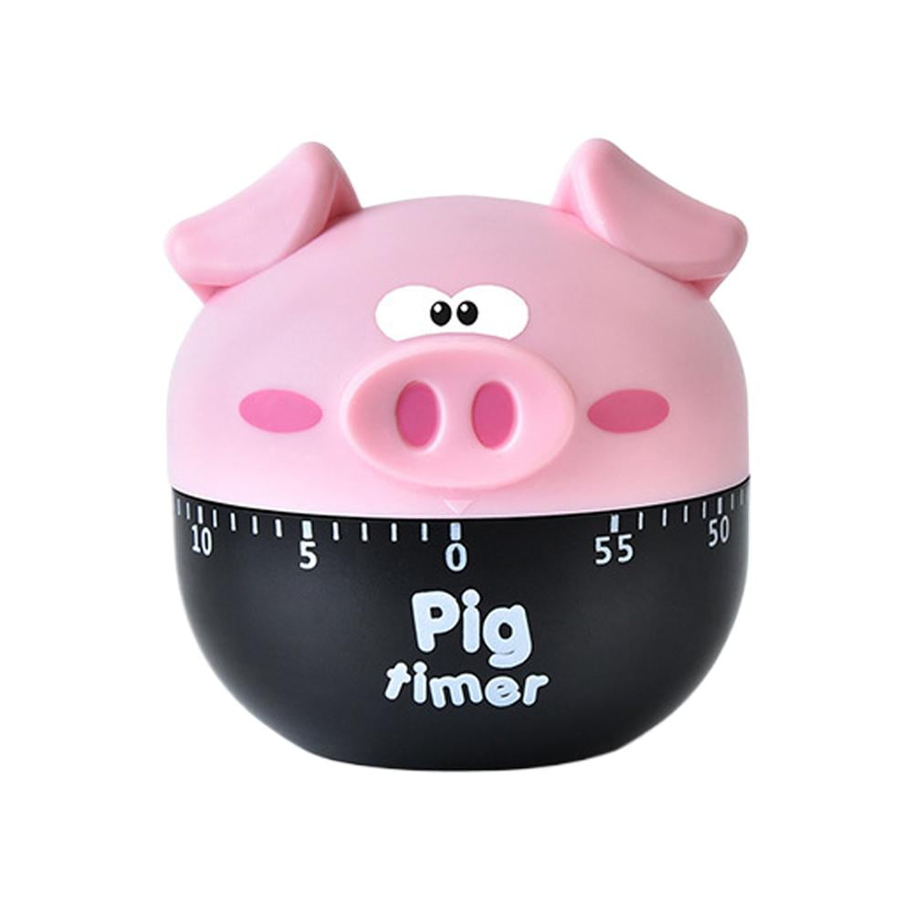 Cute Cartoon Pig Kitchen Timer,Mechanical Timers Counters,60 Minute ...