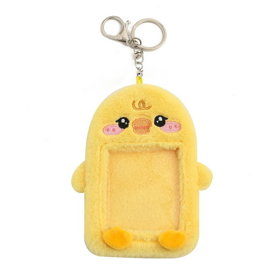 Cute Cartoon Plush Photo Card Holder for Idol Photo Collectable Soft ...