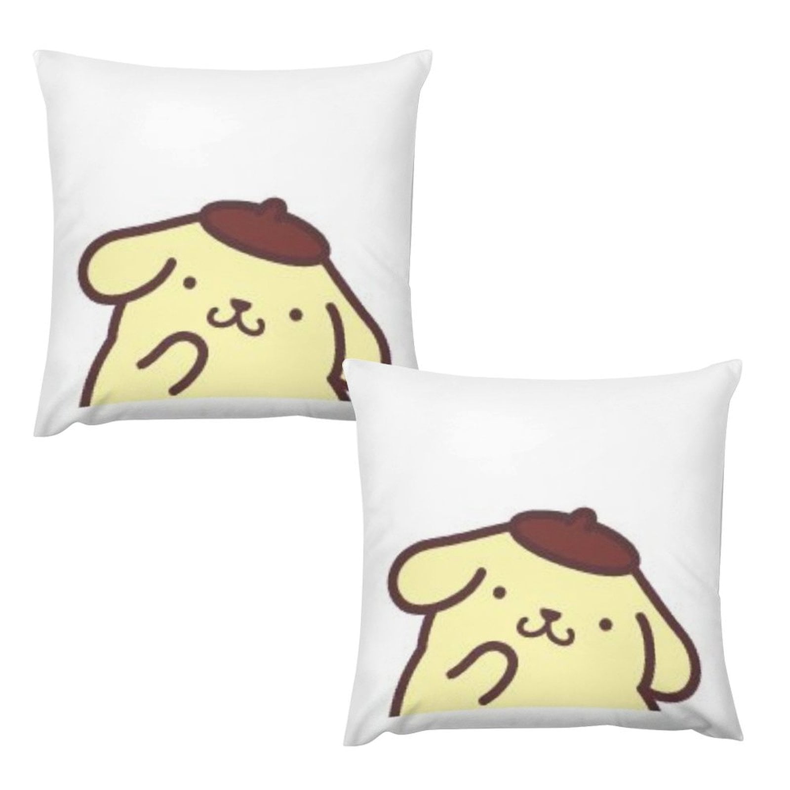 Cute Cartoon Pompompurin Home Decorative Anime Plush Pillow Case Set of ...