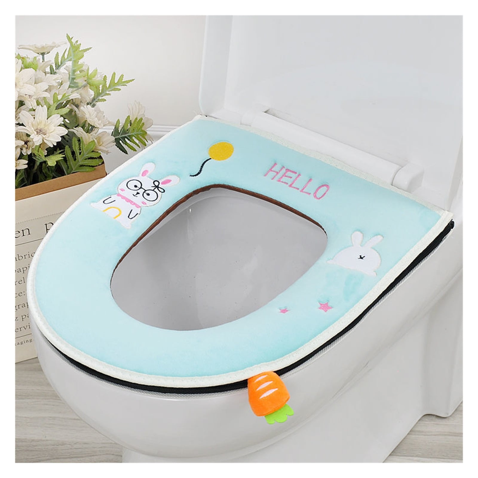 Cute Cartoon Printing Pattern Four Seasons Universal Toilet Seat ...
