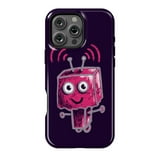 Cute Cartoon Robot Paper Bag Art iPhone Case 17 16 15 14 13 12 11 Pro ...