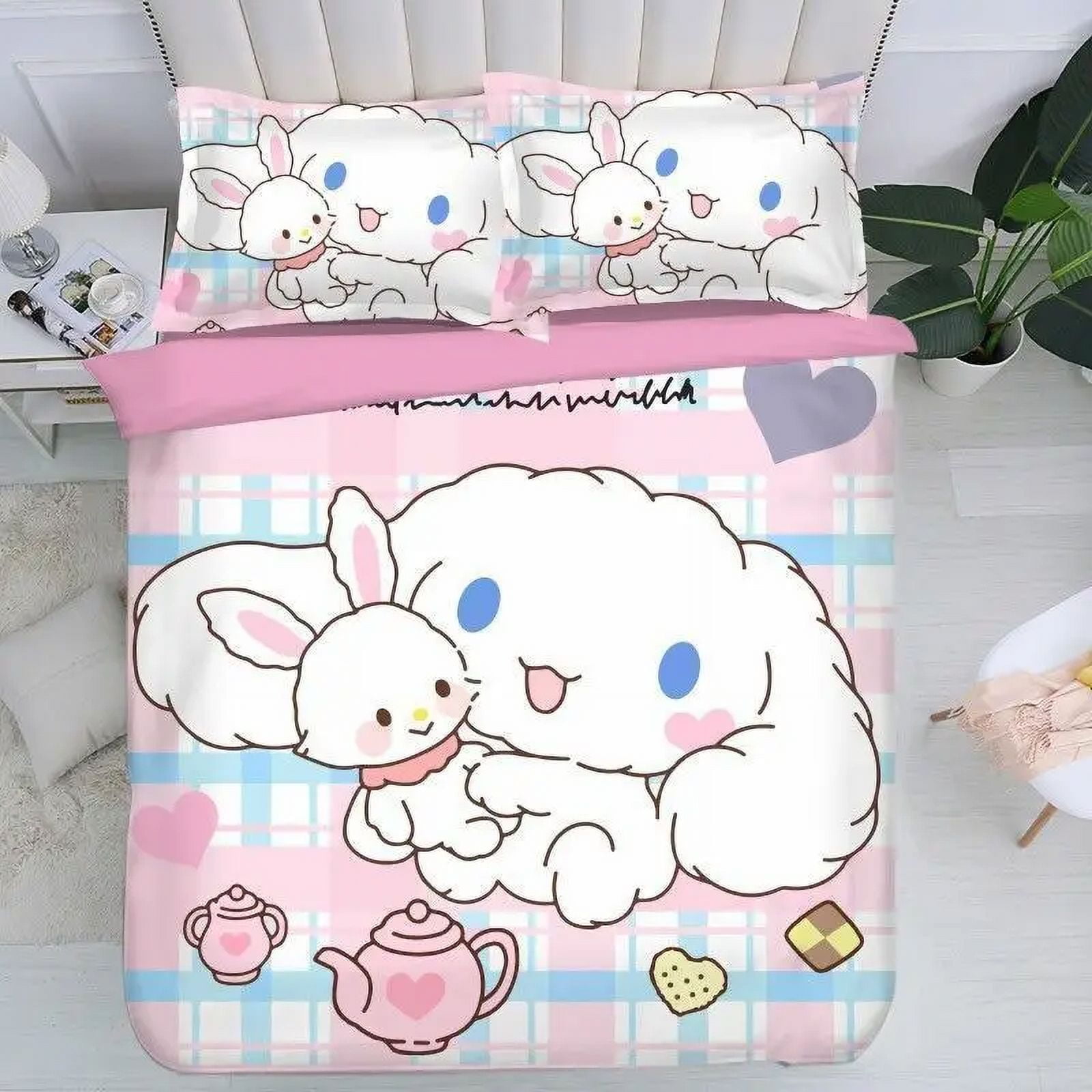 Cute Cartoon Sanrio Cinnamorolls Bedding Sets Quilt Duvet Cover ...