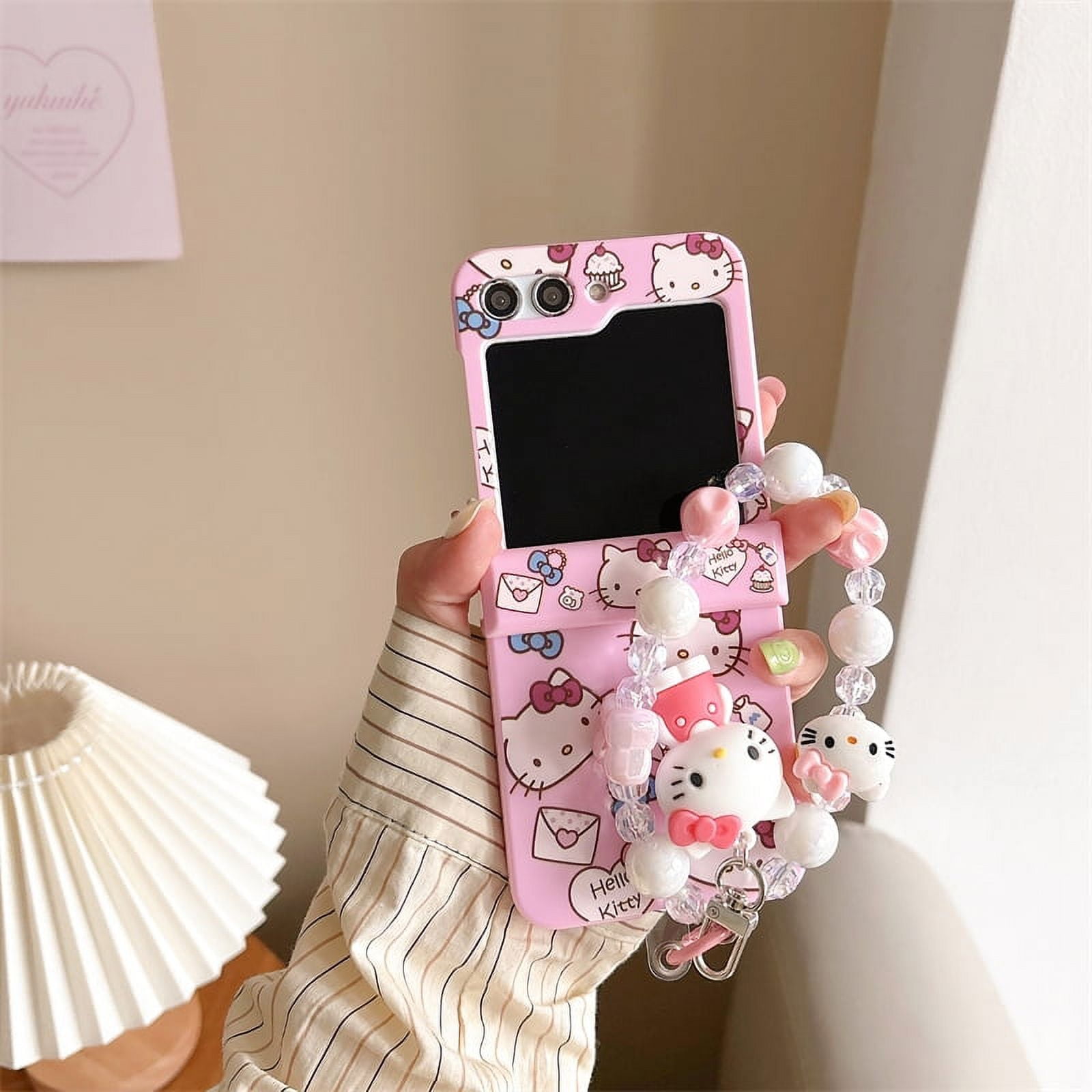 Cute Cartoon Sanrio Hello Kitty Phone Case For Samsung Galaxy Z Flip 6 ...