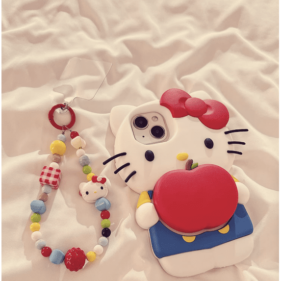 Cute Cartoon Sanrio Hello Kitty Phone Case For iPhone 17 Pro Max 16 15 ...