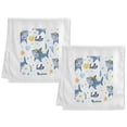 Cute Cartoon Sharks Diving Pure Cotton Towels Bath Towel Quick Drying ...