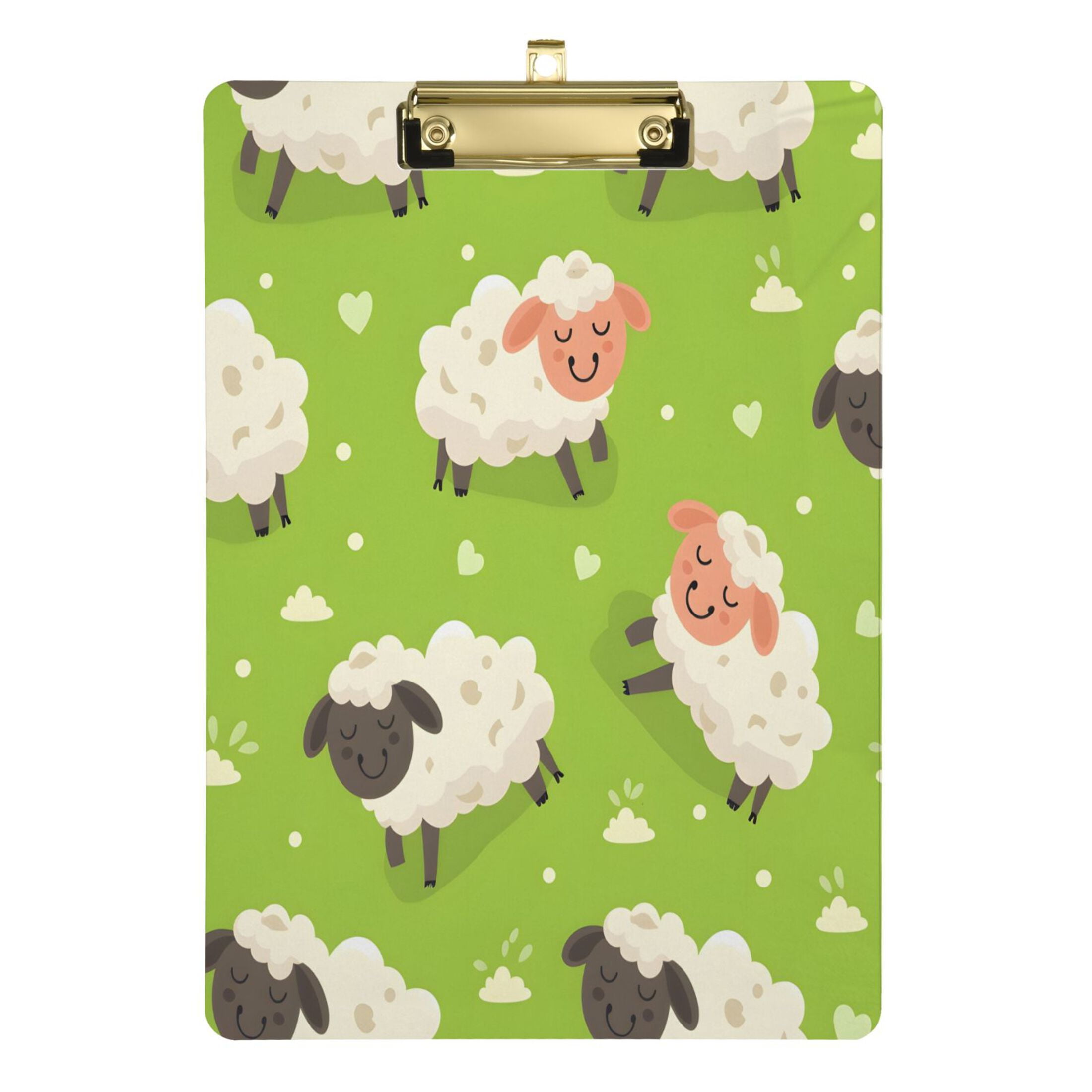 Cute Cartoon Sheep Acrylic Clipboards A4 Standard Letter Size Clipboard ...