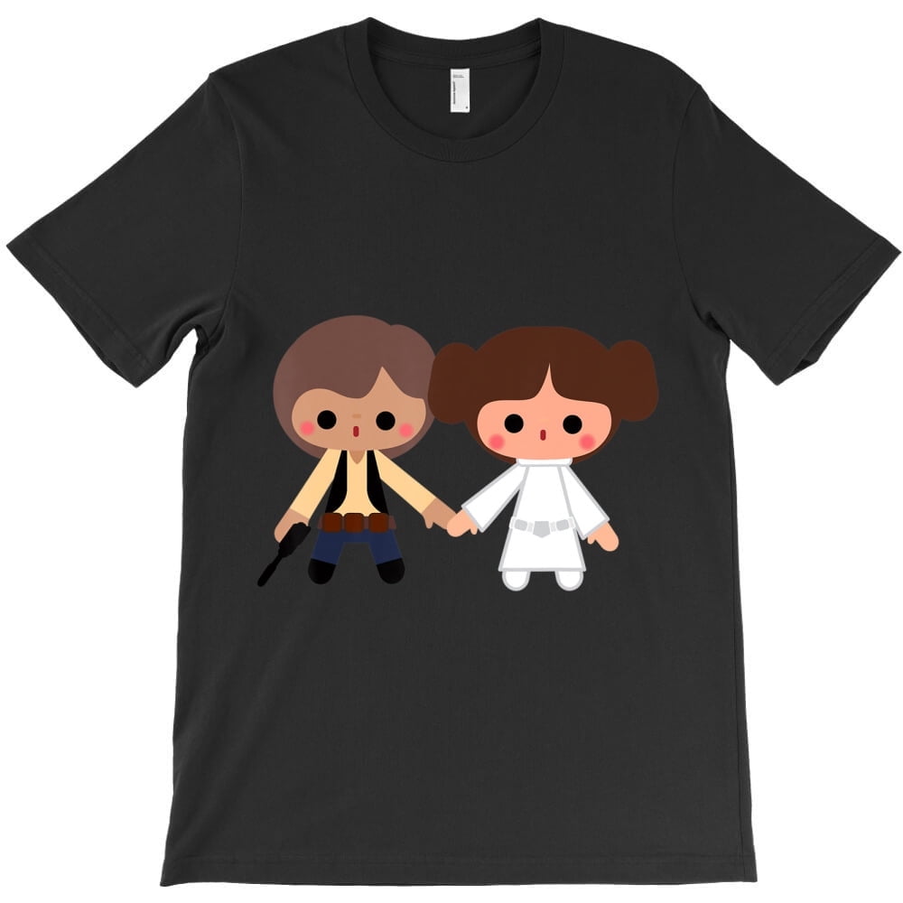 Cute Cartoon Space Smuggler and Rebel Princess Style Graphic H9342 ...