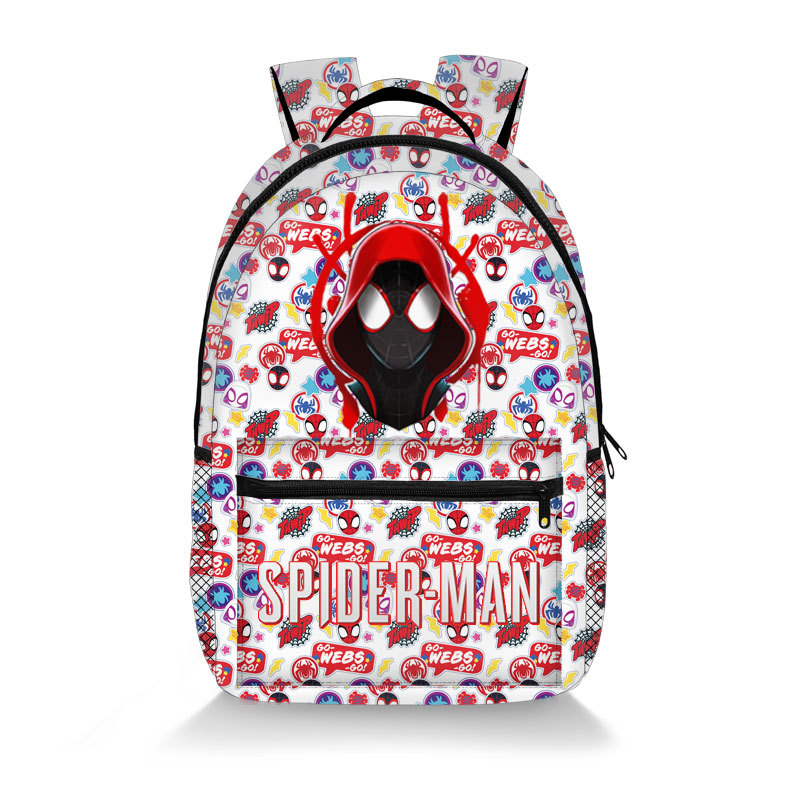 Cute Cartoon Spi_der_Man 3D Printed Backpack Travel Bag Lightweight ...