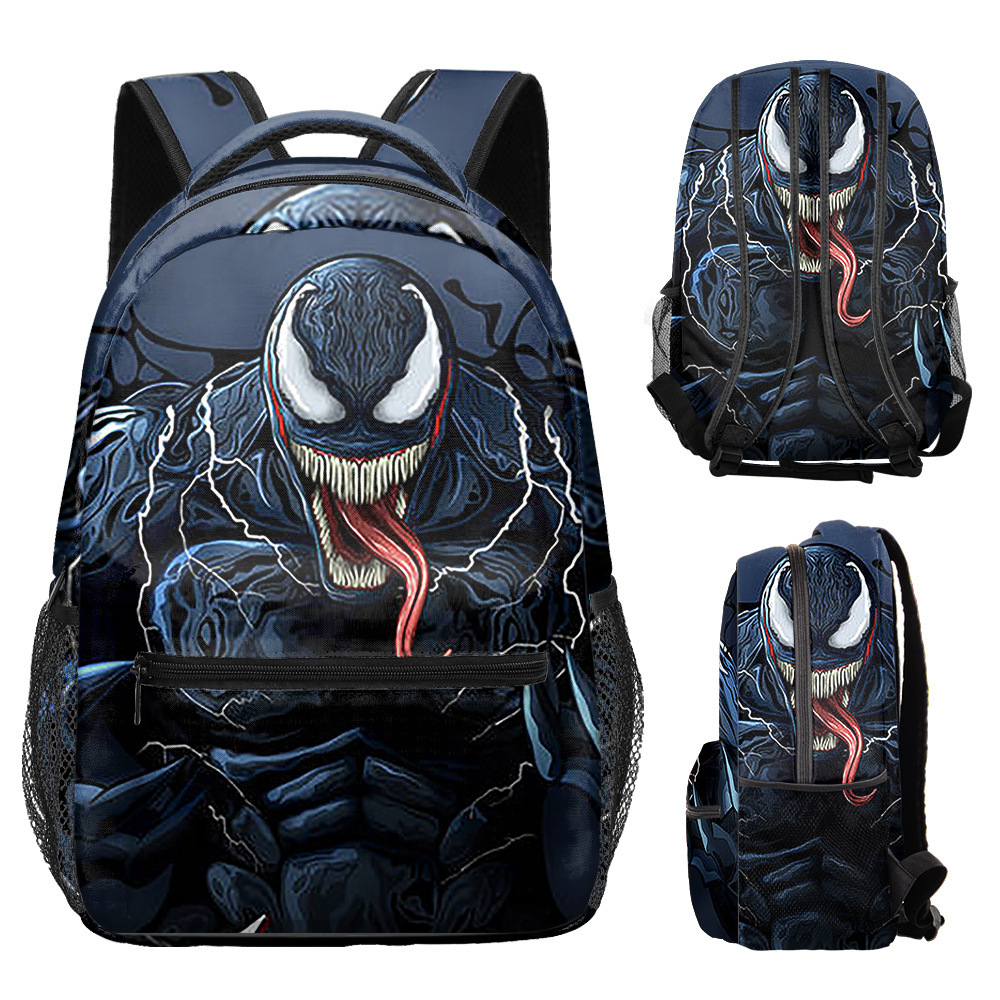 Cute Cartoon Spi_der_Man 3D Printed Backpack Travel Bag Lightweight ...