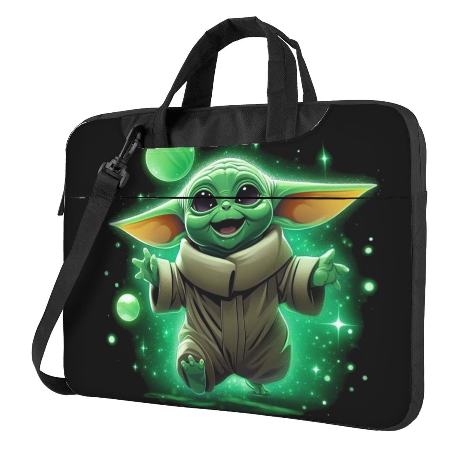 Cute Cartoon Star Wars Baby Yoda Laptop Sleeve Computer Case Notebook ...