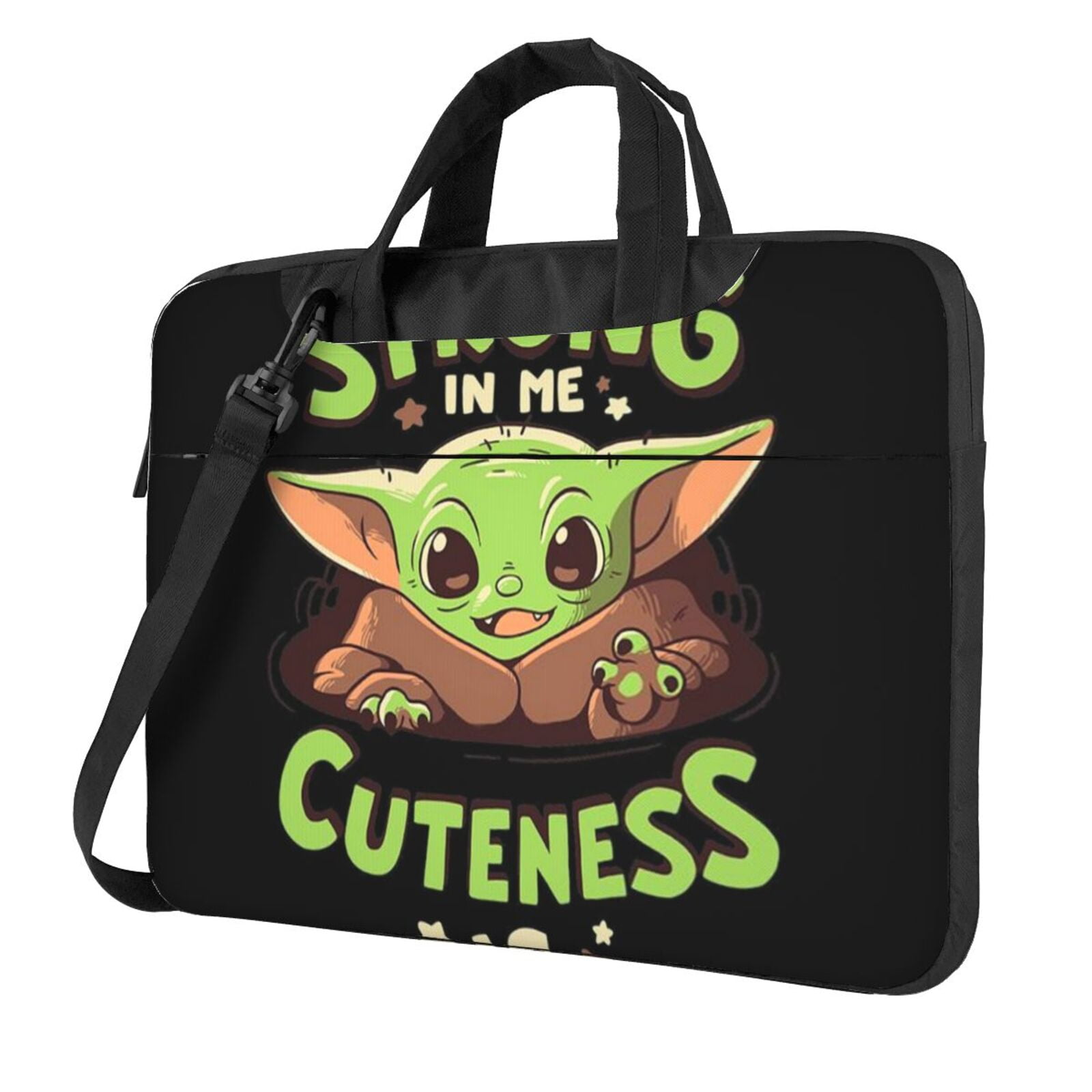 Cute Cartoon Star Wars Baby Yoda Laptop Sleeve Computer Case Notebook ...