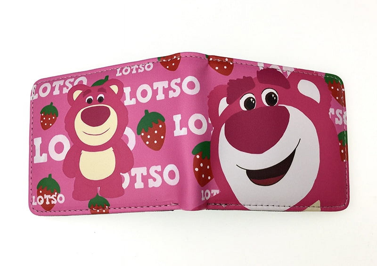 Cute Cartoon Stitch Short Wallet Blue Long Ears Stitch Star Baby PU ...