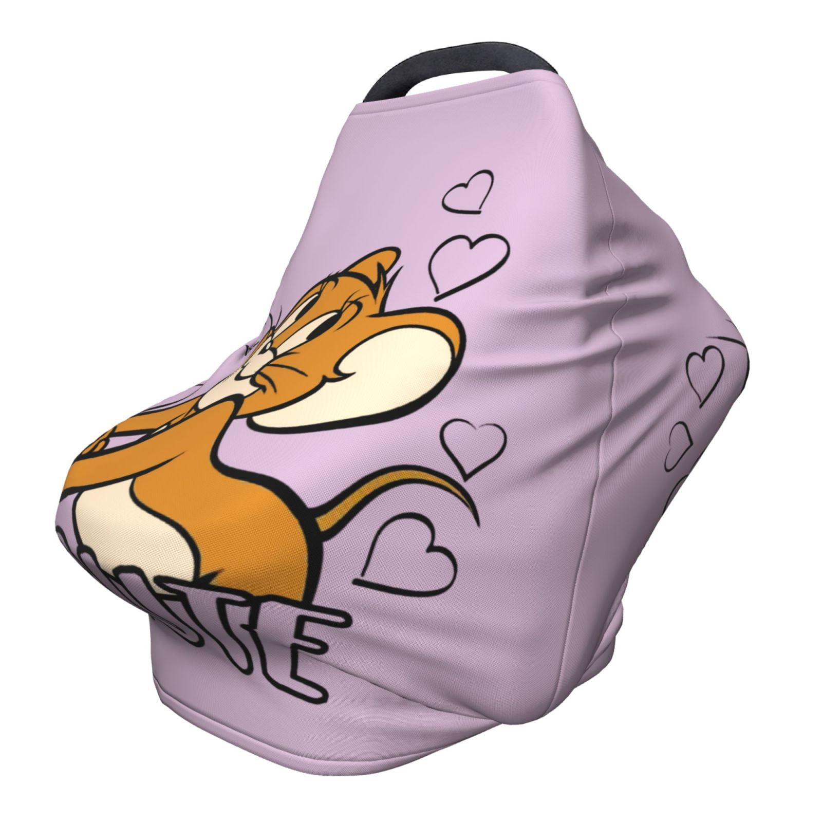 Cute Cartoon Tom And Jerry Printed Carseat Cover Boy And Girls - Multi ...